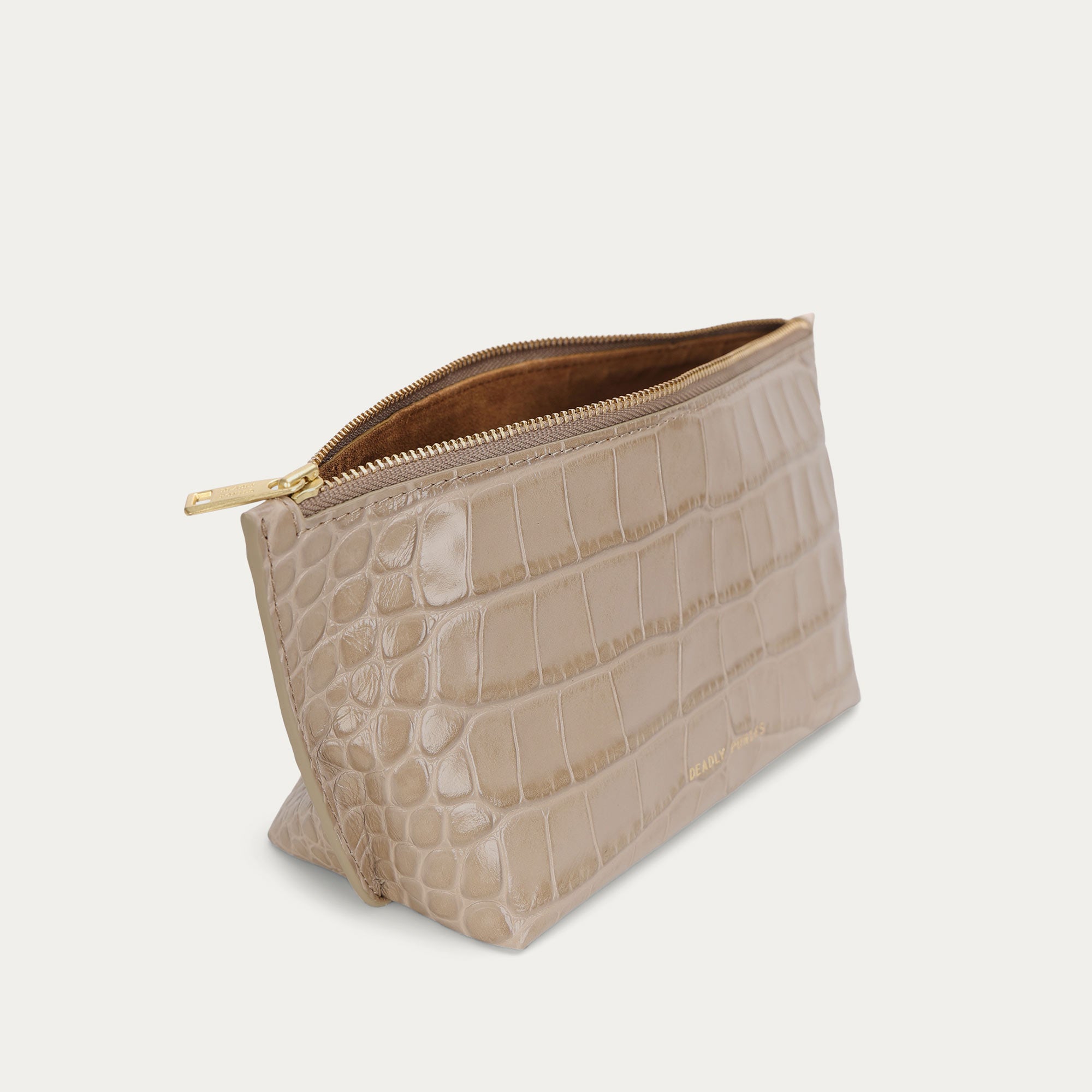 Poucher Grande - Oat Croc– Head Over Heels NZ